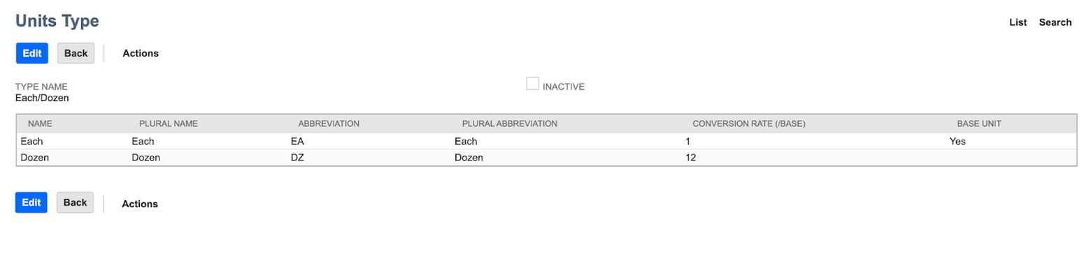 How to handle a Unit of Measure mismatch?